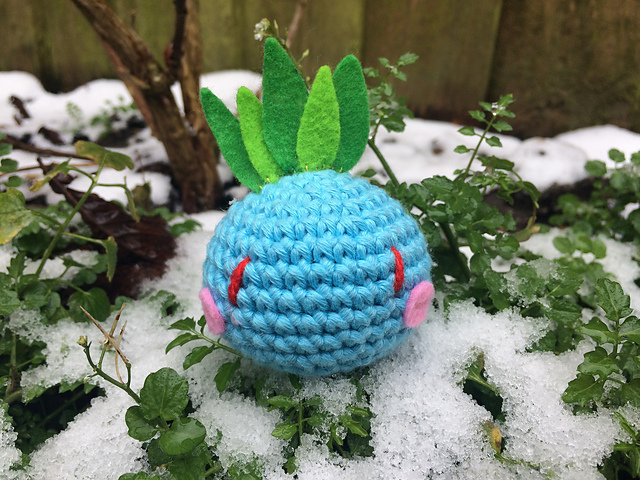 Ravelry: Cute Oddish Pokemon Amigurumi pattern by NoThings Unimaginable