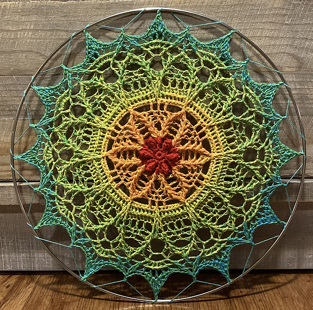 Ravelry: Peridot Mandala pattern by Jaes Mandala Crochet