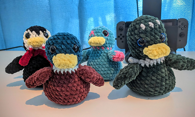 Ravelry: Spooky Ducks pattern by Sam Huffman