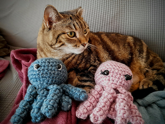 Ravelry: Onyx the Octopus pattern by Sam Huffman