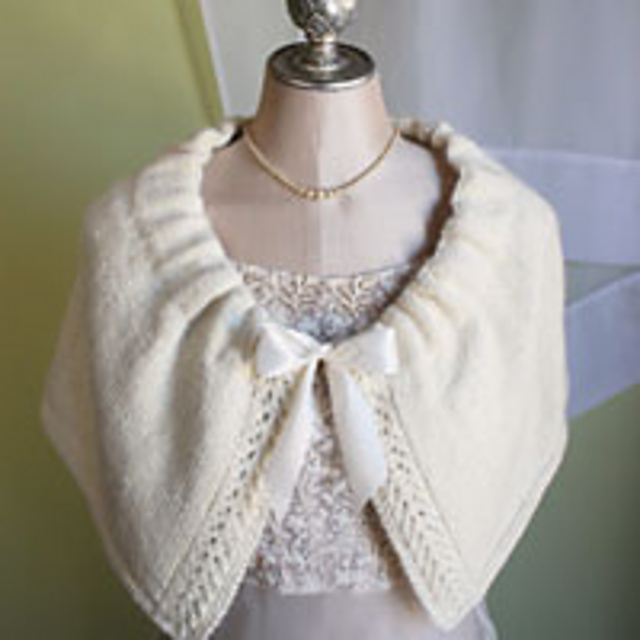 Ravelry: Bridal capelet pattern by Casapinka
