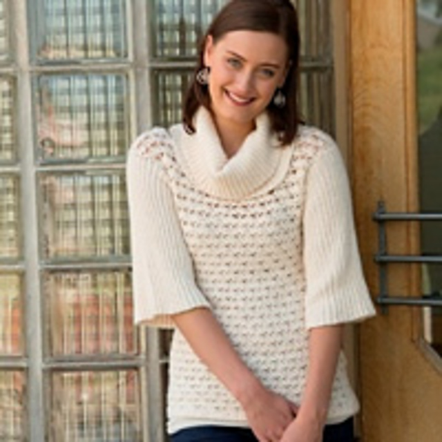 Ravelry: Convertible Cashmere Sweater pattern by Lisa Gentry