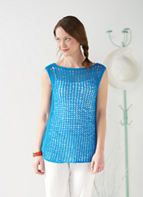 Ravelry: Fishnet Tunic pattern by Lisa Ellis