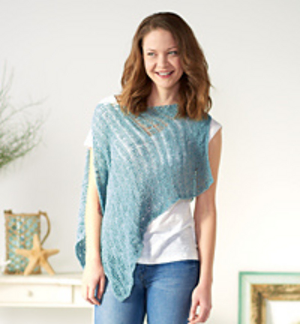 Ravelry: Linen Waves Cover-up pattern by Sheryl Thies