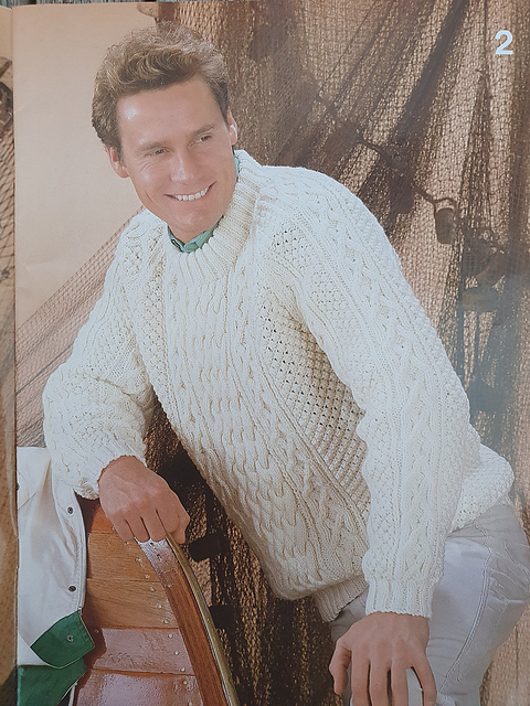 Ravelry: 2 Man's sweater pattern by Sirdar