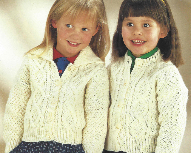 Ravelry: Jacket with panels of framed moss stitch pattern by Sirdar