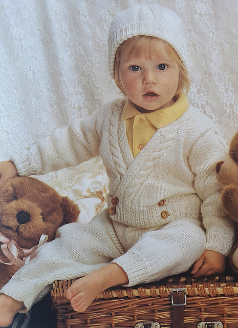 Ravelry: 9. Crossover Jacket, Pants & Hat pattern by Patons UK