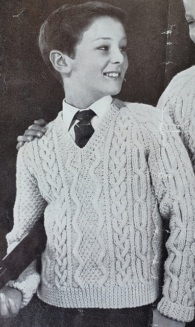 Ravelry: Model A V Neck pattern by Sunbeam Wools