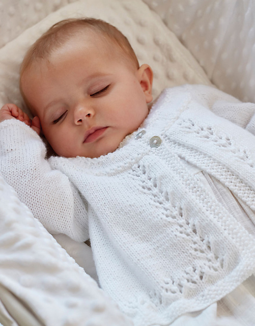 Ravelry: Model B - Matinee Jacket pattern by Sirdar