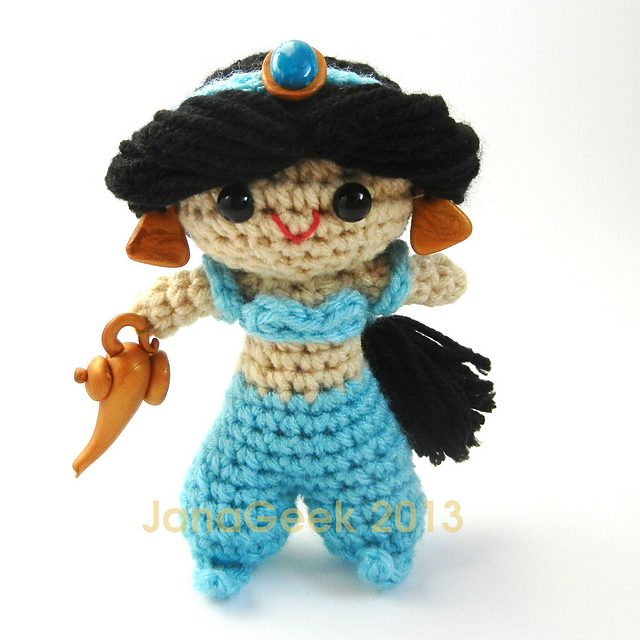 Ravelry: Aladdin's Arabian Princess Doll pattern by Jana Whitley