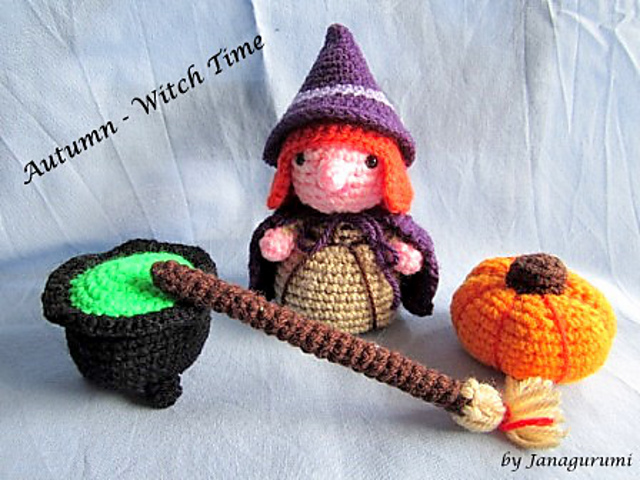 Ravelry: Witch Esmeralda pattern by Jana Ganseforth