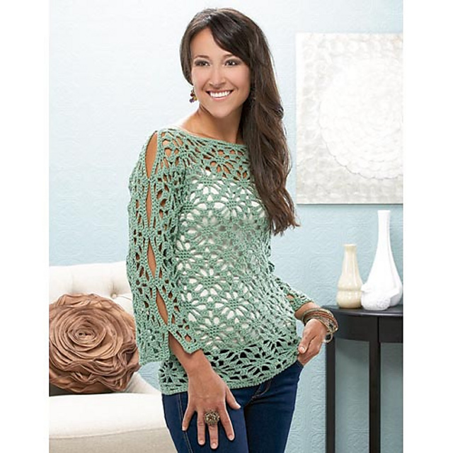 Ravelry: Sorrento Top pattern by Jane Howorth
