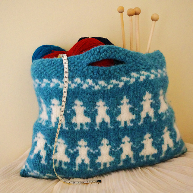 Ravelry: Line Dancers Bag pattern by Jane Howorth