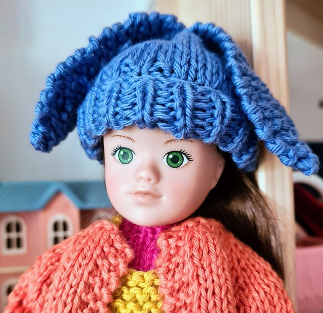 Ravelry: 7 Inch Doll Rabbit Hat pattern by Jane Terzza