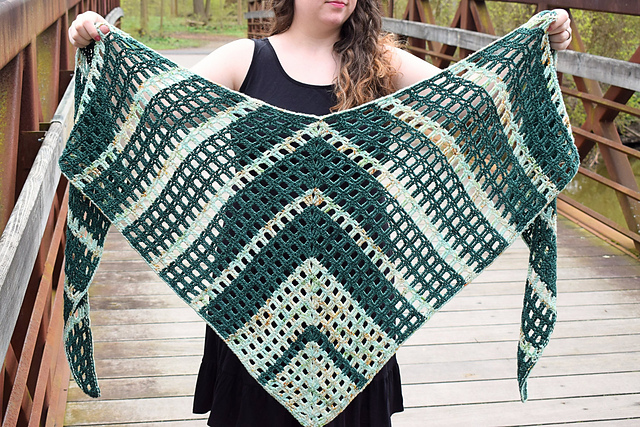 Ravelry: Time to Flourish Shawl pattern by Janet Pippin