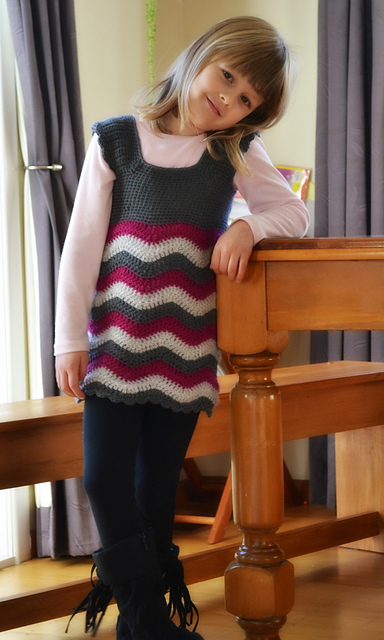 Ravelry: Ripple Dress pattern by Janette Williams