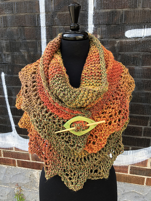 Ravelry: Drums of Autumn Shawl pattern by The Wool Queen