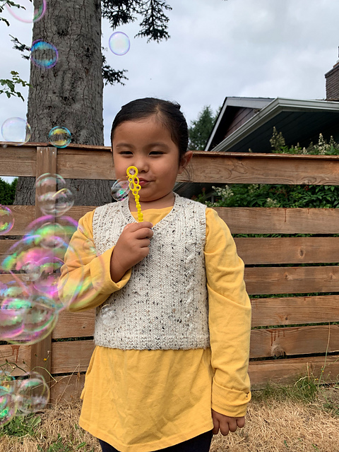 Ravelry: Burfoot Park Vest pattern by Jann Hoppler