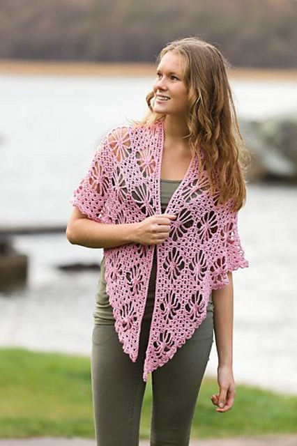 Ravelry: 91315. SNIBBIG SJAL MED SPINDELMÖNSTER pattern by Järbo