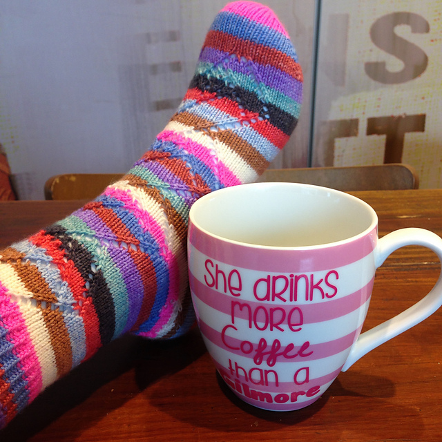 Ravelry: Where You Lead I Will Follow Socks ~ Gilmore Girls pattern by ...