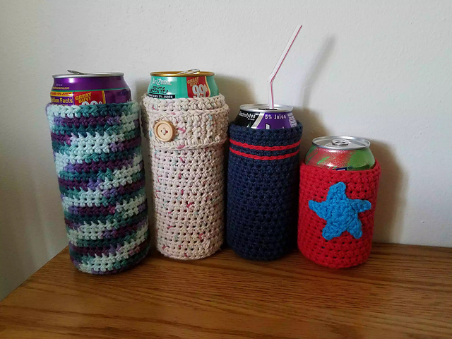 Ravelry: Iced tea can cozy pattern by J. Griffin