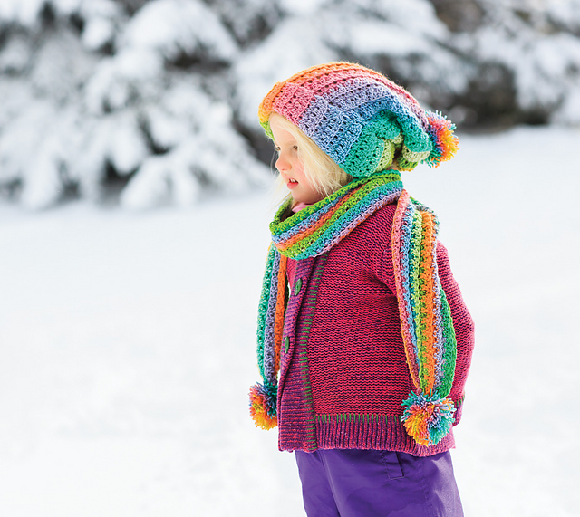 Ravelry: Rainbow Set pattern by Jennifer Cirka Jaybird Designs