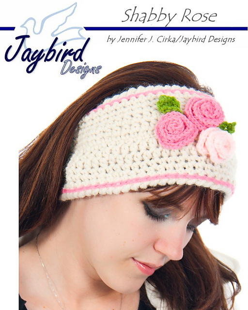 Ravelry: Shabby Rose pattern by Jennifer Cirka Jaybird Designs