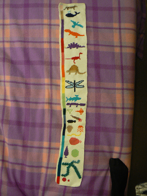 Ravelry: Geological timeline tapestry pattern by Jazmo Tennant