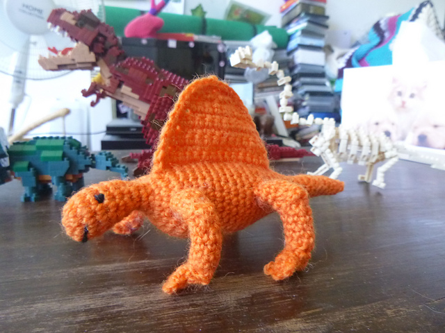 Ravelry: Dippy the Dimetrodon pattern by Jazmo Tennant