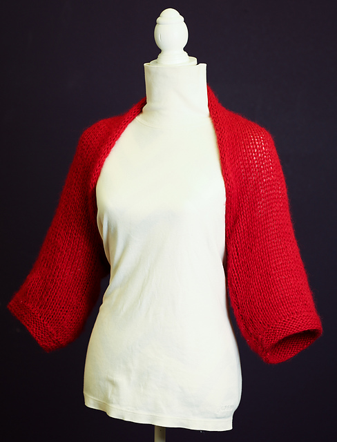 Ravelry: Basic Shrug pattern by Jeanne Shrader