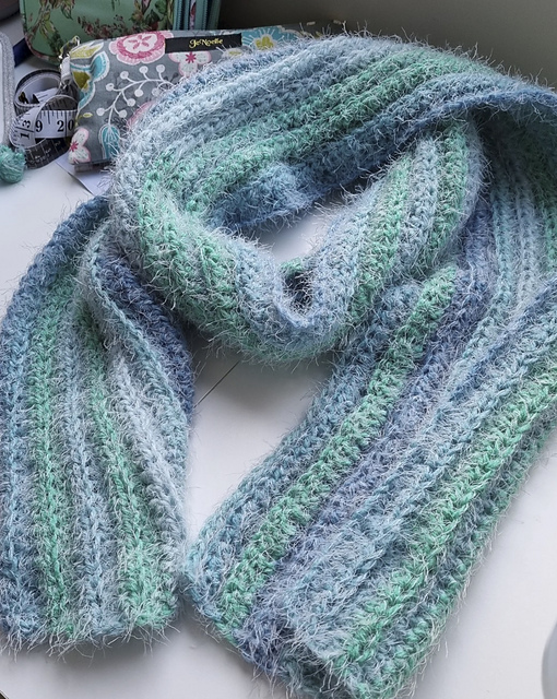 Ravelry: Latte Beginner Scarf pattern by Jeeti Dhammu
