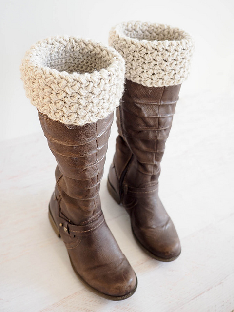 Ravelry: Elizabeth Stitch Boot Cuff pattern by Jamey from Dabbles & Babbles