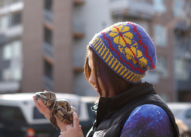 Ravelry: Slouchy Saami Hat pattern by Susan Santos