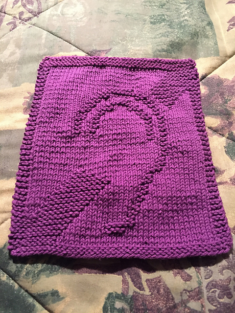 Ravelry: deaf symbol pattern by Amy-lynne Mitchell