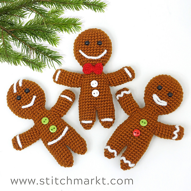 Ravelry: Gingerbread Man pattern by JenPattern