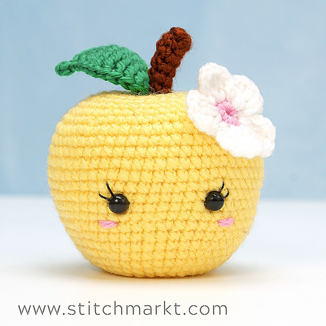 Ravelry: Cute Apple pattern by JenPattern