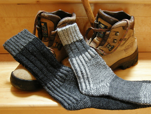 Ravelry: Wild Wool Trail Socks pattern by Jenjoyce Design