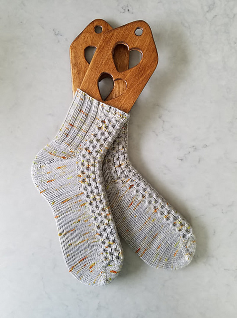 Ravelry: Beekeeper Socks pattern by Jenn Emerson