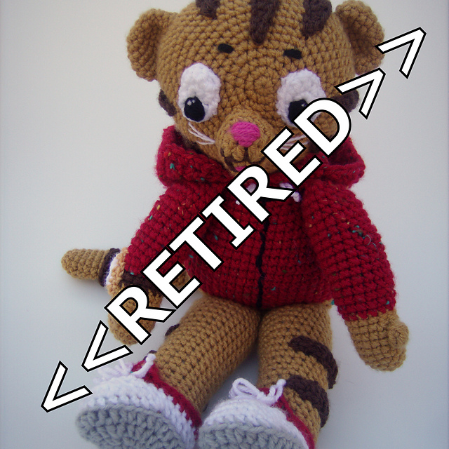 Ravelry: Daniel Tiger pattern by Jenna Wingate