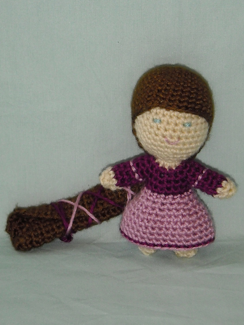 Ravelry: Pixie Rapunzel: Amigurumi Doll pattern by Jenni Ferwerda