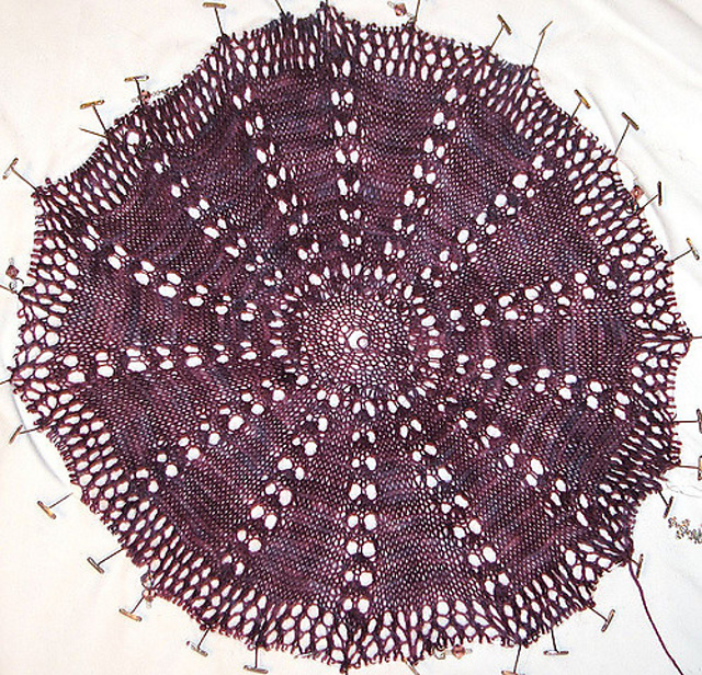 Ravelry: Mandala Knit: The Eye pattern by Jenni P McD