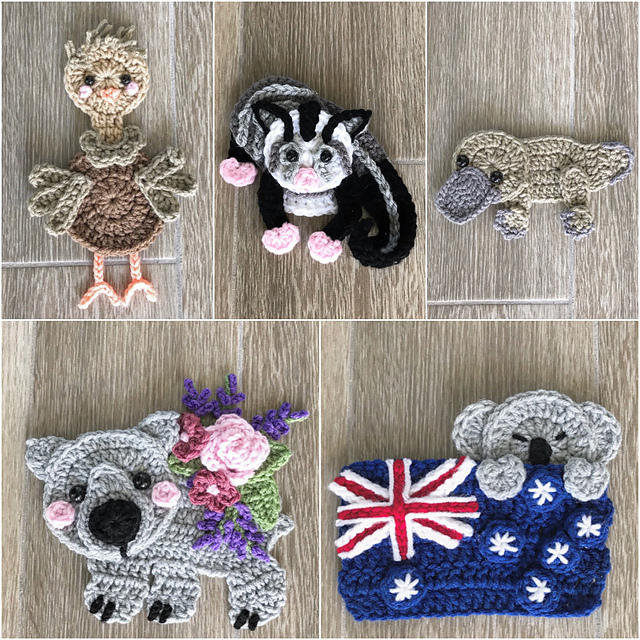 Ravelry: Love2Australia Vol 2 pattern by Jen Mitchell - Nella's Cottage