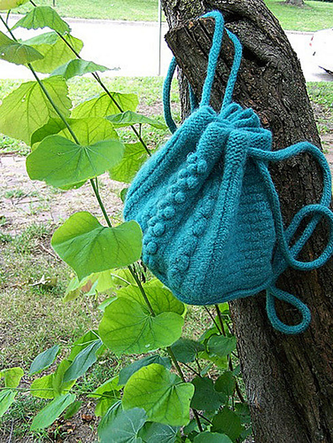 Ravelry: Fabulous Felted Backpack pattern by Linda Cyr