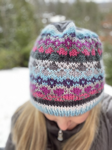 Ravelry: Blue Ridge Mountain Hat pattern by Jennifer Myrick