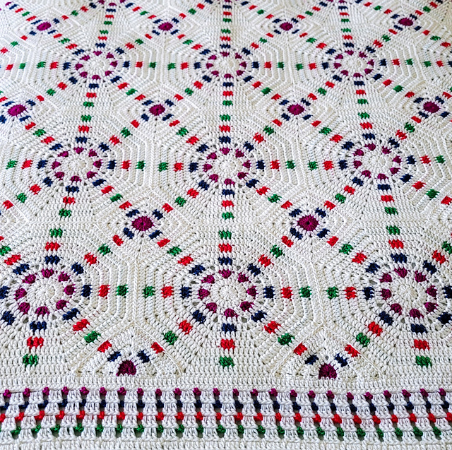 Ravelry: Very Merry Blanket pattern by Jennifer Olivarez