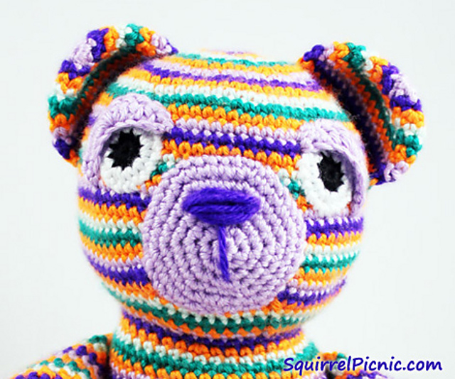 Ravelry: Motley the Bear pattern by Jennifer Olivarez