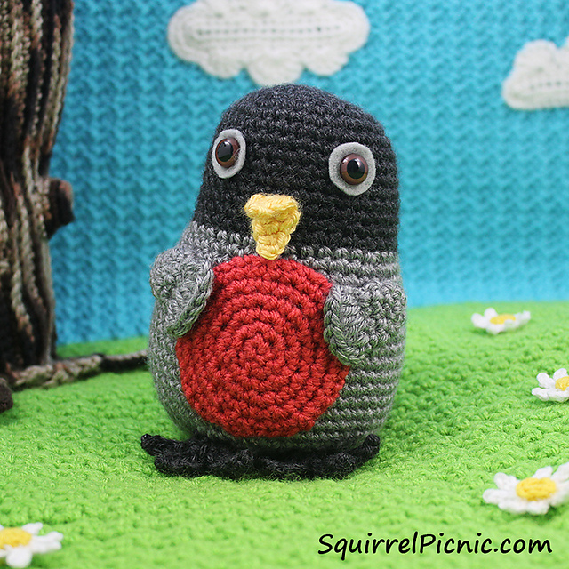 Ravelry: Roly Poly Robin pattern by Jennifer Olivarez