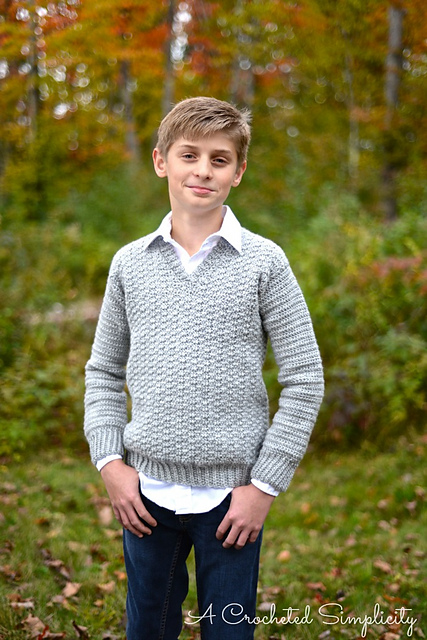 Ravelry: Breckenridge Kids' Pullover pattern by Jennifer Renaud