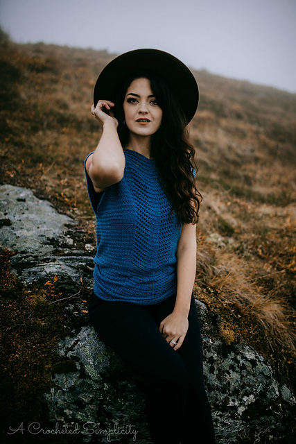 Ravelry: Wandering Free Summer Top pattern by Jennifer Renaud