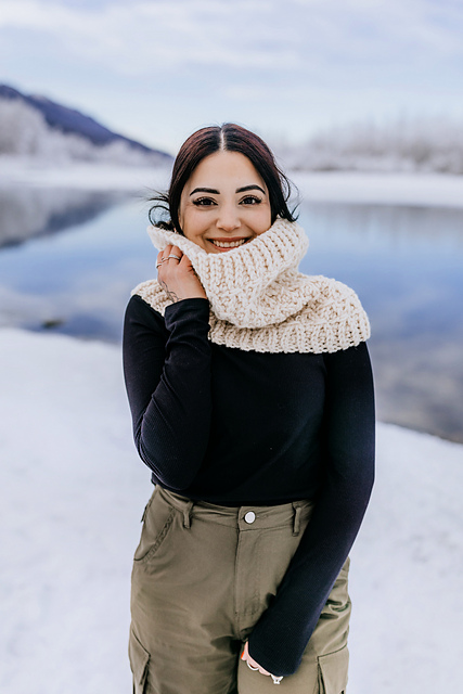 Ravelry: Fireside Crochet Cowl pattern by Jennifer Renaud